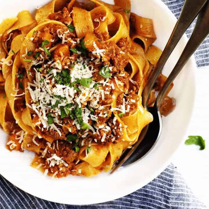 Authentic Italian Ragu Sauce - Pinch and Swirl