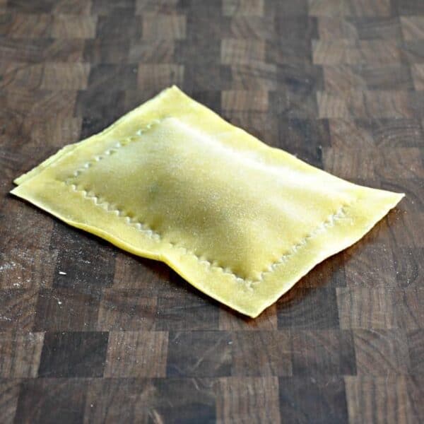 Giant Delicata Ravioli with Sage and Brown Butter - Pinch and Swirl