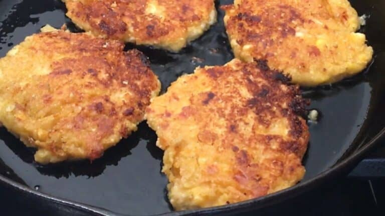 Easy Corn Cakes - Pinch and Swirl