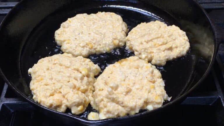 Easy Corn Cakes - Pinch and Swirl