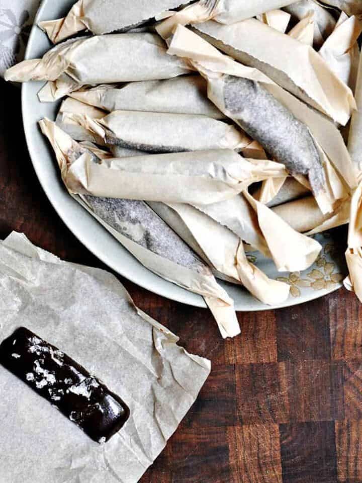 Homemade Salty Black Licorice - Pinch and Swirl