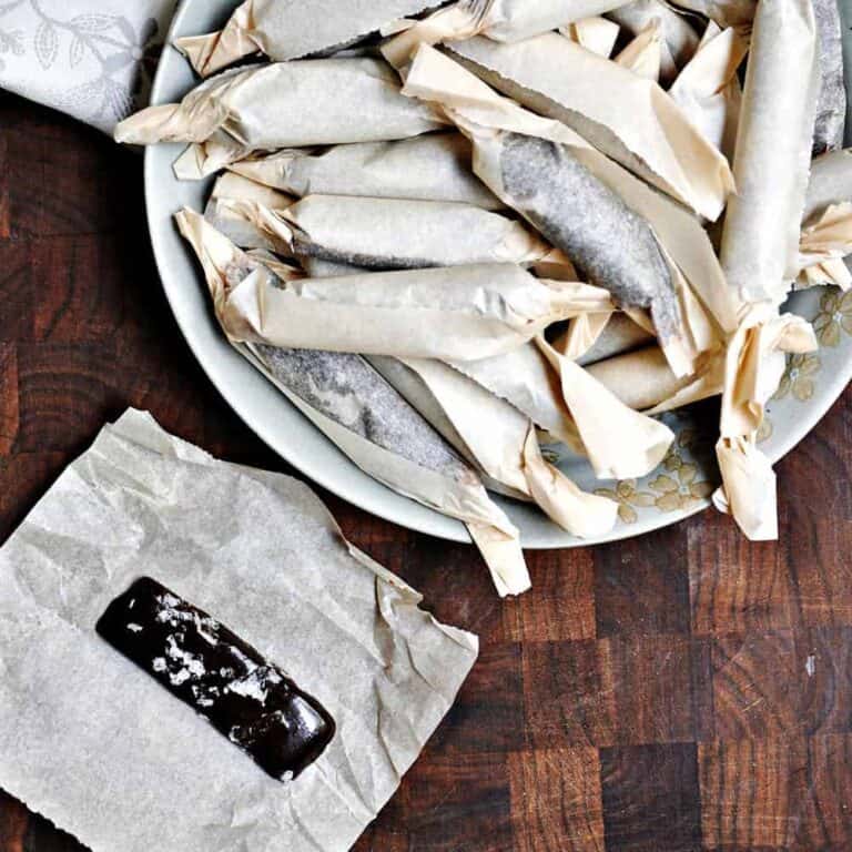 Homemade Salty Black Licorice - Pinch and Swirl