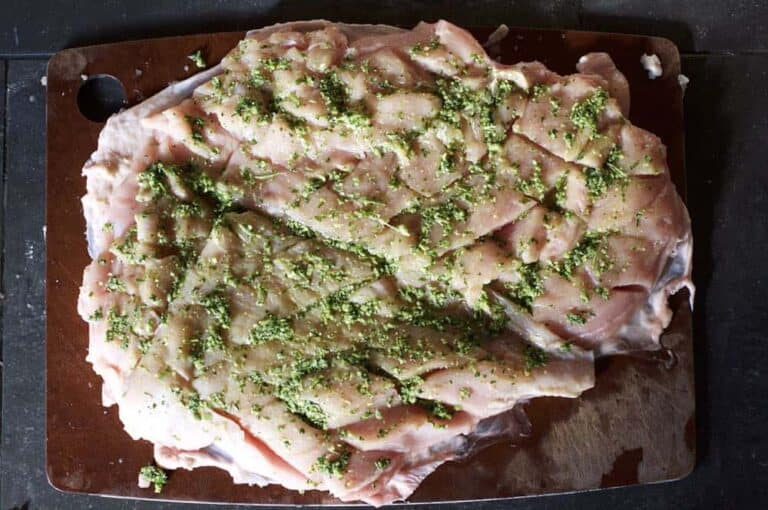 Turkey Roulade with Garlic and Herbs - Pinch and Swirl