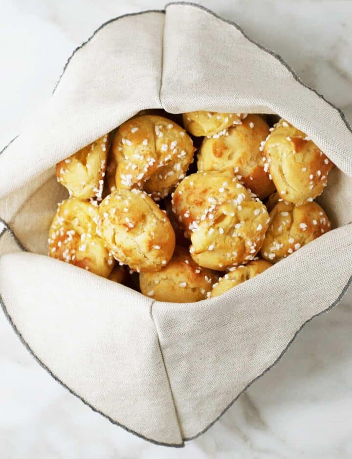 Homemade Chouquettes - Pinch and Swirl