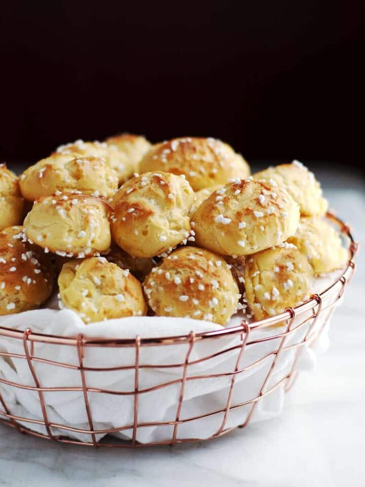 Homemade Chouquettes - Pinch and Swirl