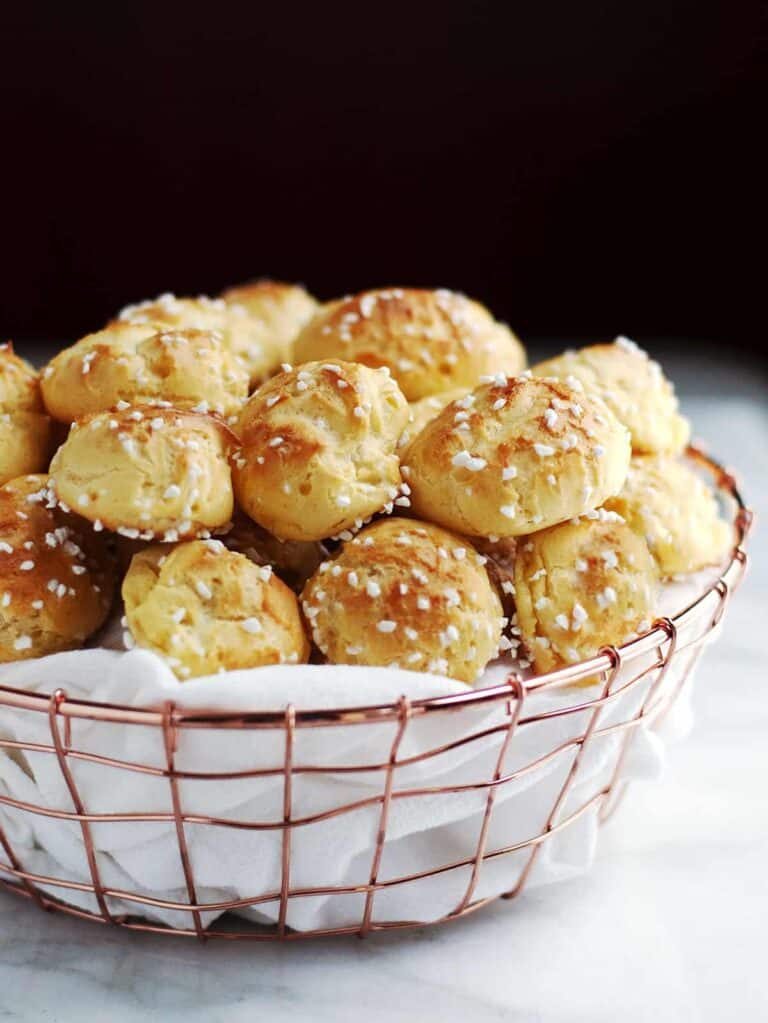 Homemade Chouquettes - Pinch and Swirl
