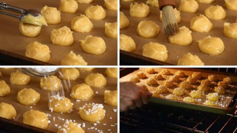 Homemade Chouquettes - Pinch and Swirl