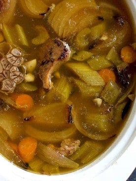 Easy Corn Stock Recipe (Corn Broth) - Pinch and Swirl