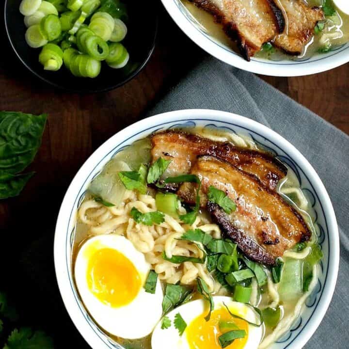Pork Belly Ramen - Pinch and Swirl