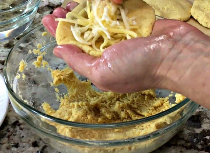 Pupusas Recipe with Step by Step Video - Pinch and Swirl