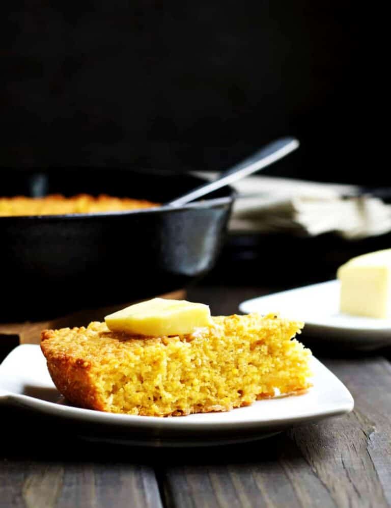 The Best Skillet Cornbread Recipe - Pinch and Swirl