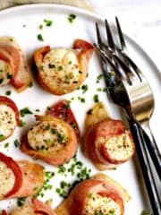 Easy Savory Crepes (Make ahead option!) - Pinch and Swirl