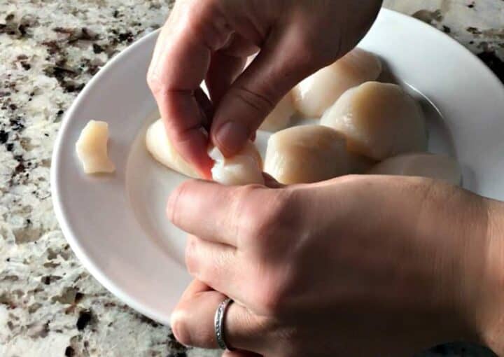 Easy Bacon Wrapped Scallops - Pinch and Swirl