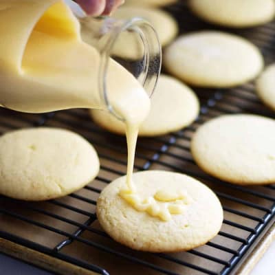 Easy Sugar Cookie Icing (without Corn Syrup) - Pinch and Swirl