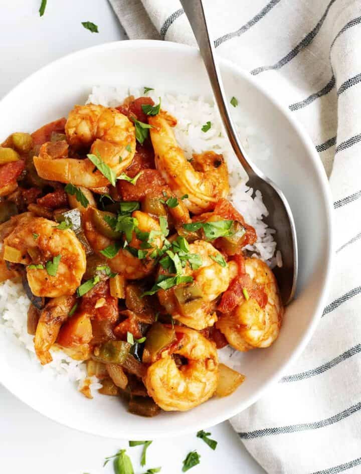 Easy Shrimp Creole Recipe - Pinch and Swirl