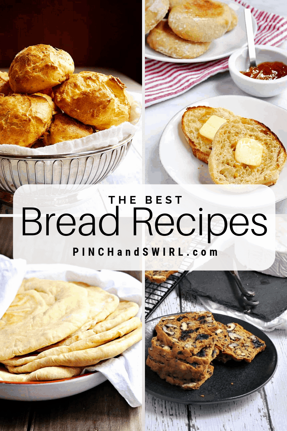 Easy and Delicious Bread Recipes - Pinch and Swirl