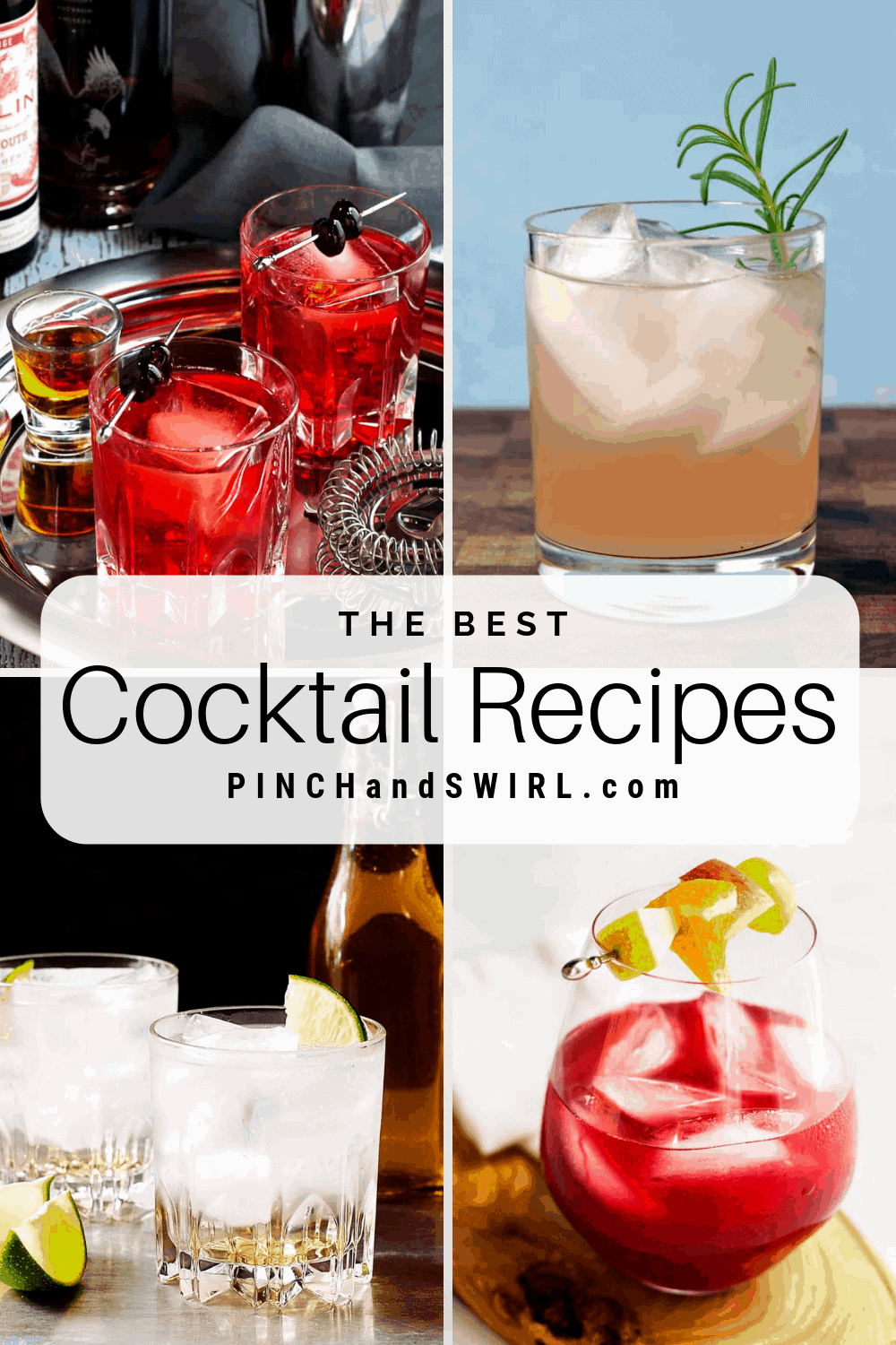 Quick and Fabulous Craft Cocktail Recipes - Pinch and Swirl