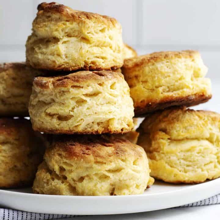 Flaky, Tender Homemade Biscuits - Pinch and Swirl