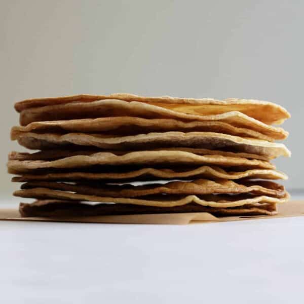 Easy Homemade Homemade Tostada Shells (Baked not Fried!) - Pinch and Swirl
