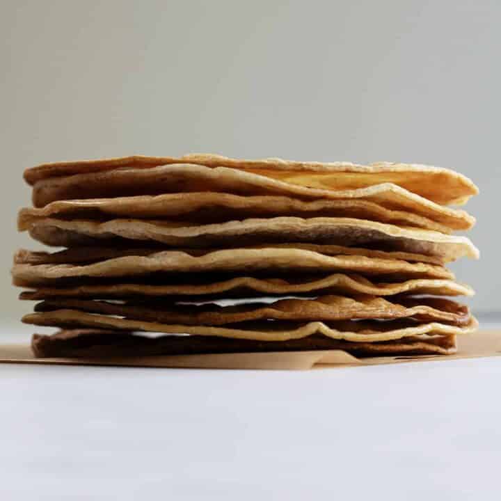 Easy Homemade Homemade Tostada Shells (Baked not Fried!) - Pinch and Swirl