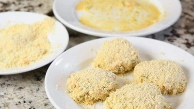 Crispy Cod Fish Cakes - Pinch and Swirl