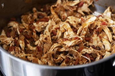 Easy Chicken Tinga (Made in One Pot!) - Pinch and Swirl