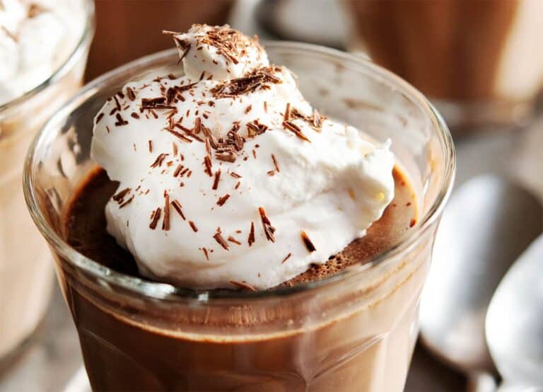 The BEST Chocolate Panna Cotta - Pinch and Swirl