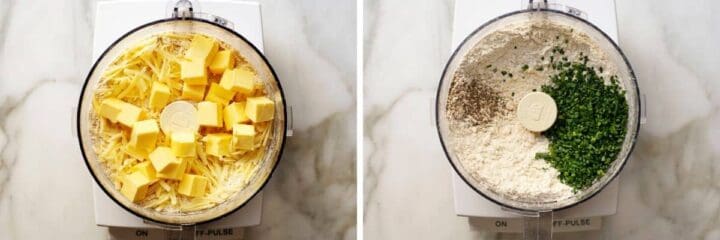 Savory Scones with Gruyere and Chives - Pinch and Swirl