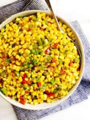 Easy Corn Maque Choux Recipe - Pinch and Swirl