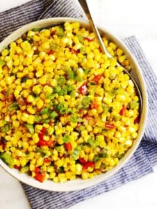 Easy Corn Maque Choux Recipe - Pinch and Swirl