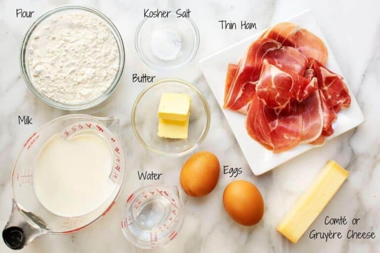 Easy Savory Crepes (Make ahead option!) - Pinch and Swirl