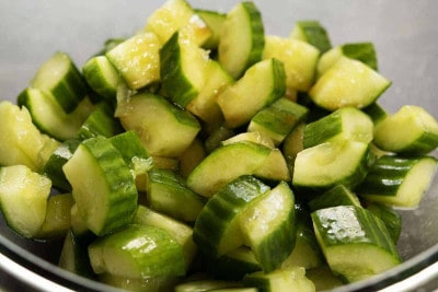 Chinese Cucumber Salad (Smashed Cucumber Salad) - Pinch and Swirl