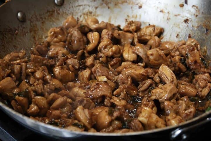 Three Cup Chicken (Easy and restaurant worthy!) - Pinch and Swirl