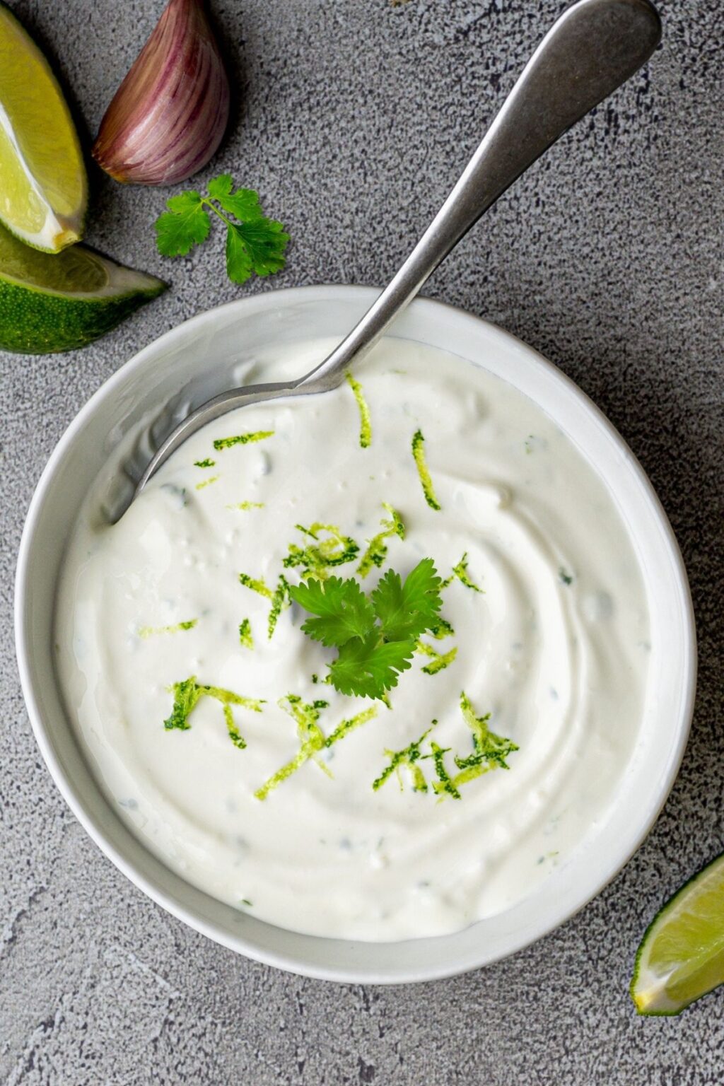 Cilantro Lime Crema - Pinch and Swirl
