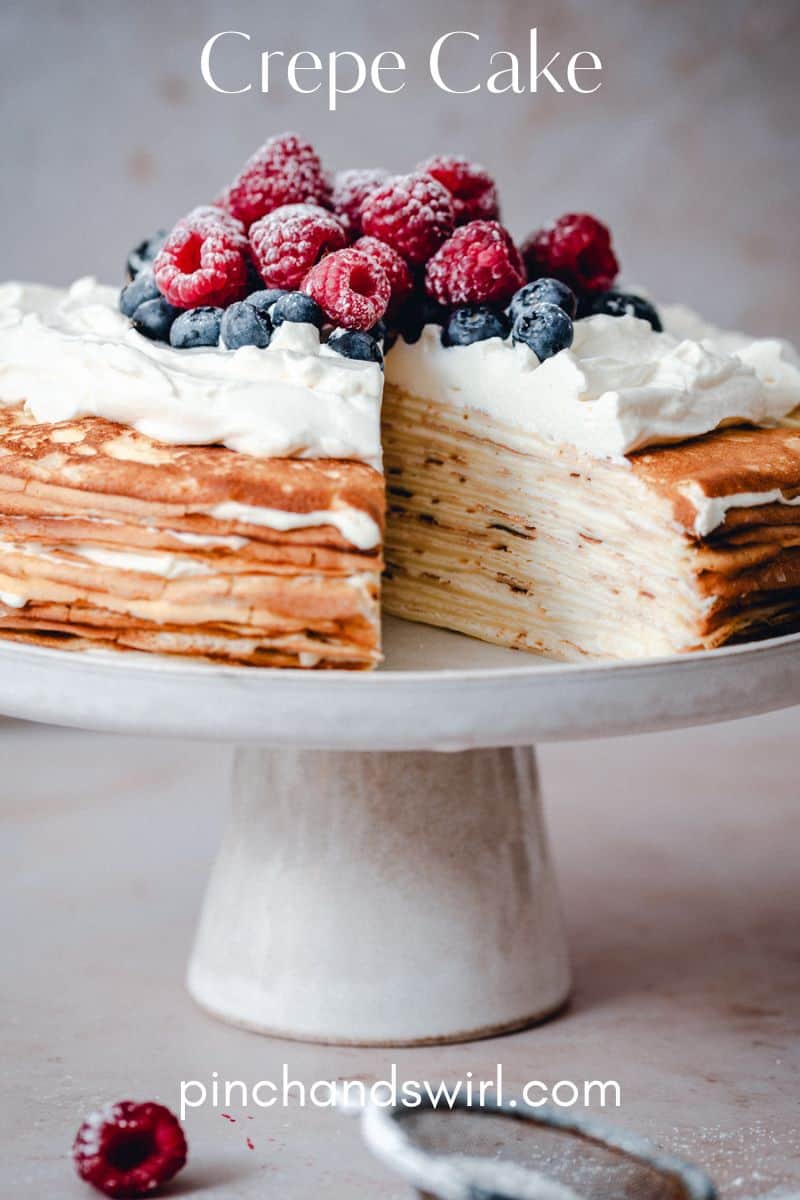 Crepe Cake - Pinch and Swirl