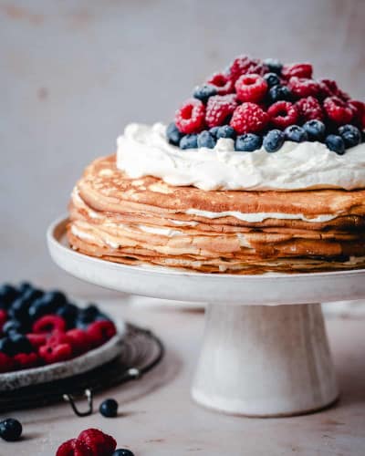 Crepe Cake Recipe (No-Bake, Make-Ahead Dessert) - Pinch and Swirl