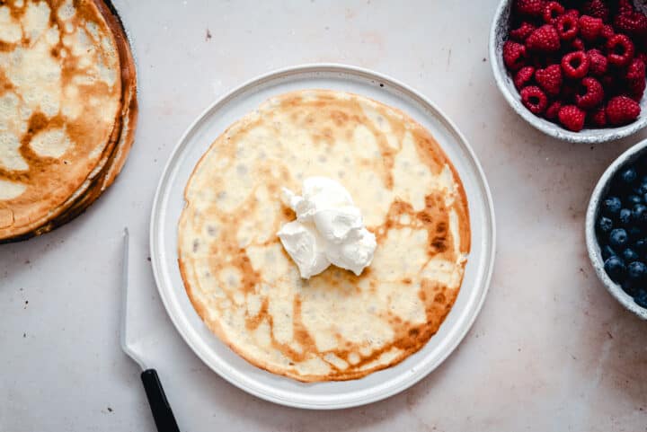 Crepe Cake Recipe (No-Bake, Make-Ahead Dessert) - Pinch and Swirl