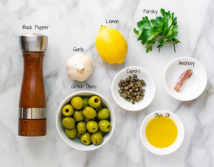 Green Olive Tapenade (Made in 10 minutes!) - Pinch and Swirl