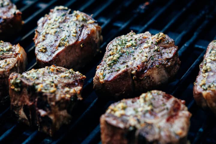Grilled Lamb Loin Chops (10 minutes of prep!) - Pinch and Swirl