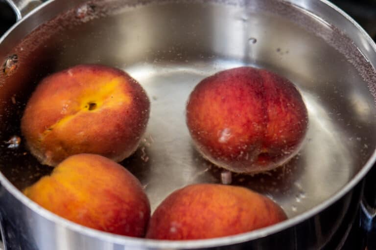 Easy Peach Clafoutis Recipe - Pinch and Swirl