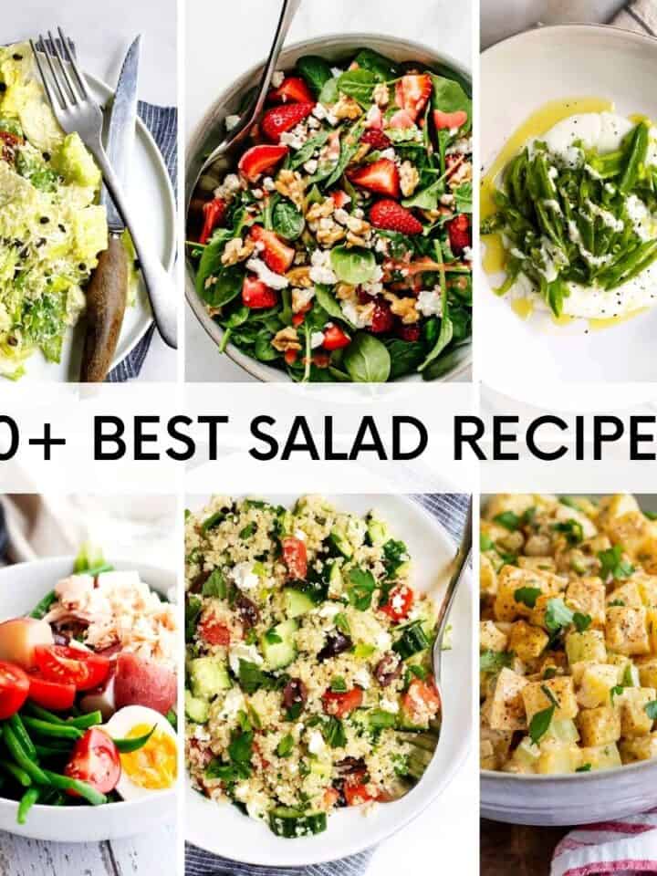 Recipes for Delicious Main Course Salads - Pinch and Swirl