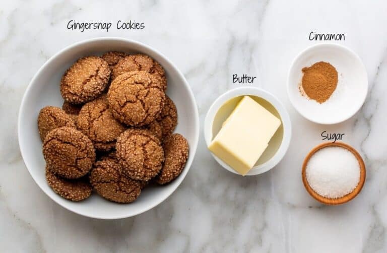 Gingersnap Crust (Quick and Easy, 15 minutes!) - Pinch and Swirl