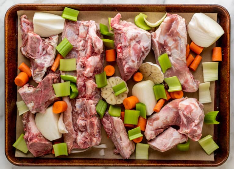 Pork Bone Broth (Made in Your Slow Cooker!) - Pinch and Swirl
