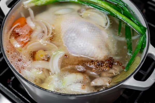 Spicy Chicken Noodle Soup - Pinch and Swirl