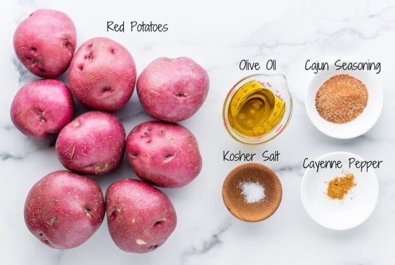 Cajun Potatoes (Crispy, creamy & spicy!) - Pinch and Swirl