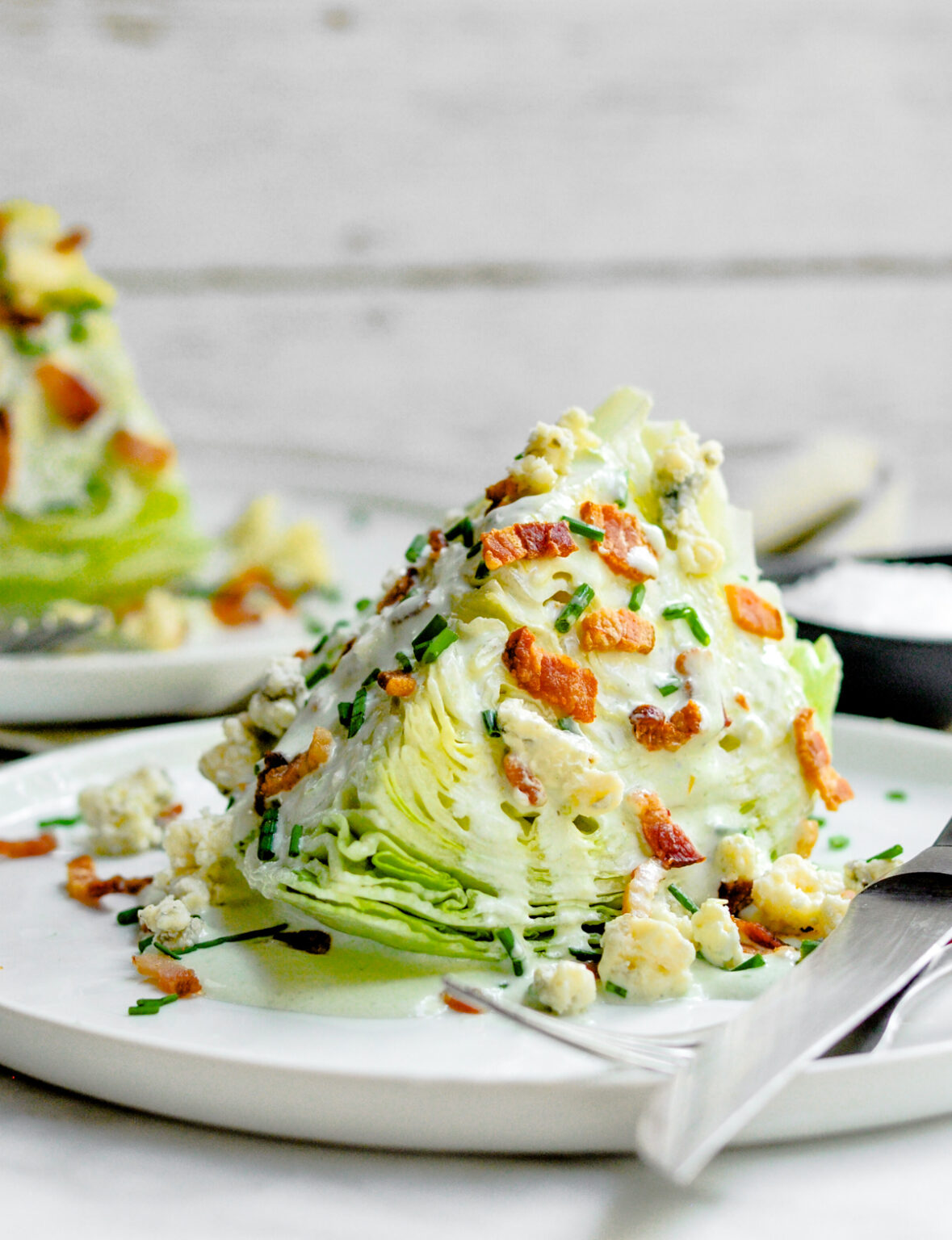 Classic Wedge Salad - Pinch and Swirl