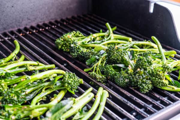 Grilled Broccolini (Quick and easy recipe!) - Pinch and Swirl