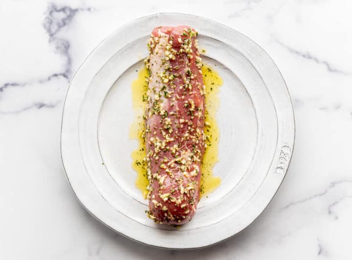 Bacon Wrapped Pork Tenderloin - Pinch and Swirl