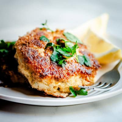 Crispy Cod Fish Cakes - Pinch and Swirl