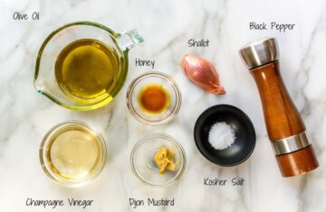 Champagne Vinaigrette - Pinch and Swirl